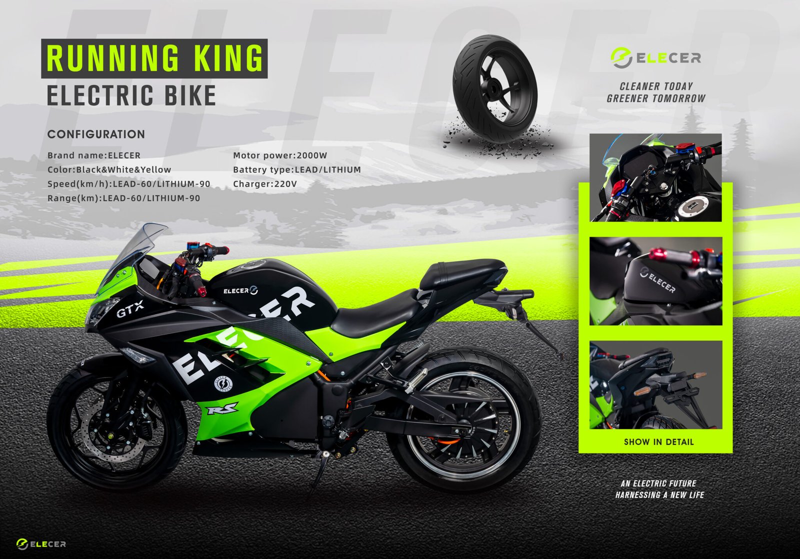 Running King Bike – ELECER